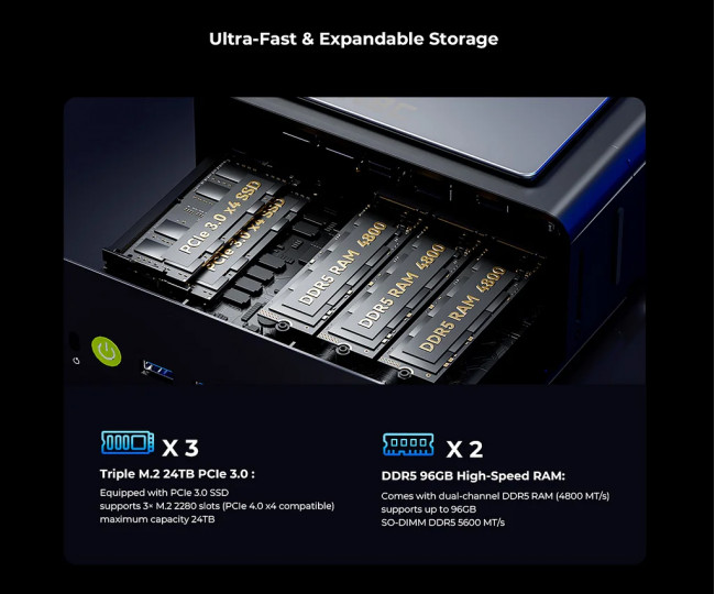 ᐈ Міні-ПК GMKtech NucBox K16 (32GB RAM + 1TB SSD) — купити в Україні ...