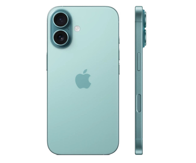 ᐈ Apple iPhone 16 128GB Dual SIM Teal (MYF03) купить Киев 📱 цена на ...
