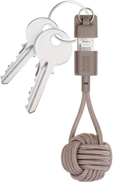 Кабель Native Union Key Cable Lightning Taupe купить в Украине, цена ...