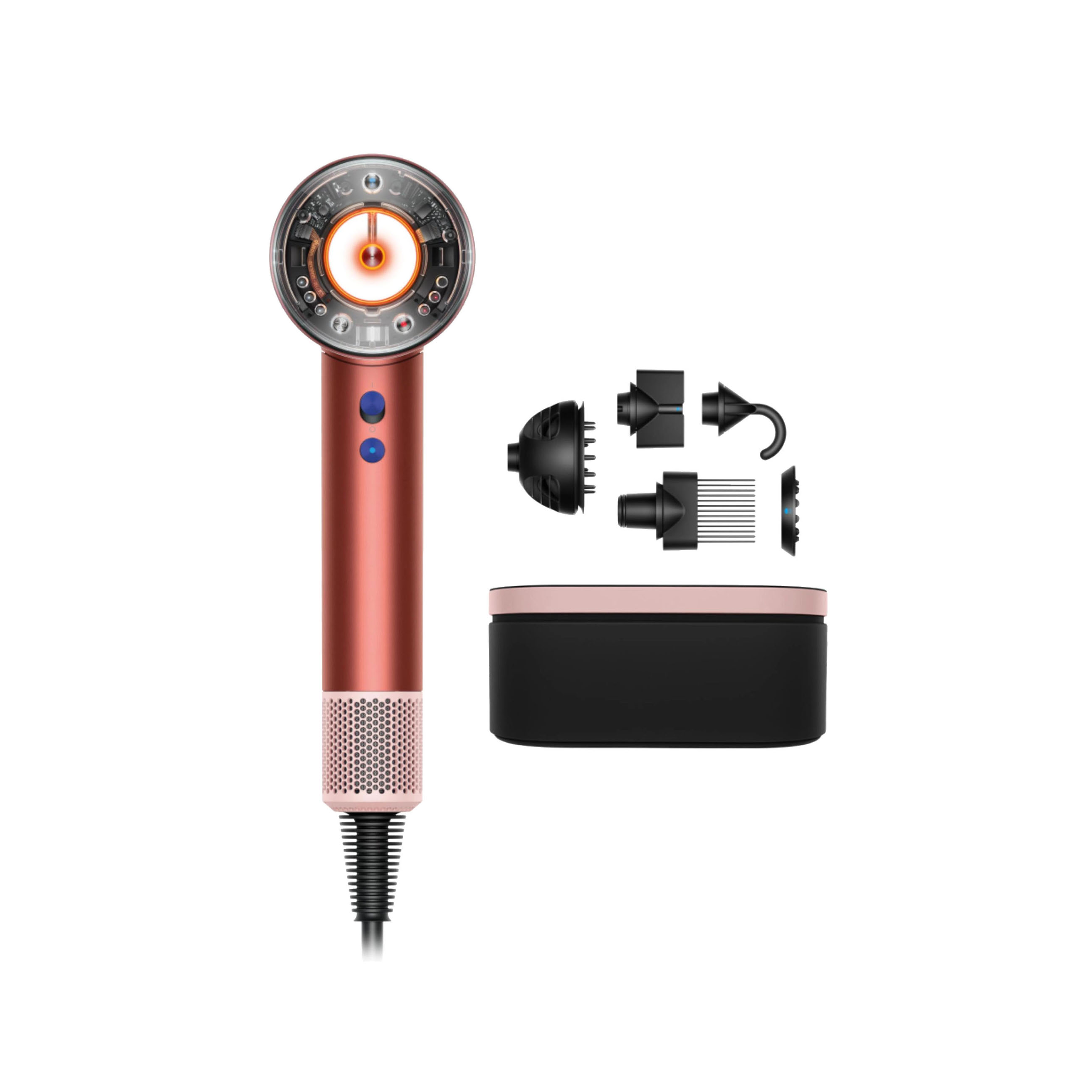 Фен Dyson Supersonic HD16 Nural Strawberry Bronze/Blush Pink EU (561725 ...