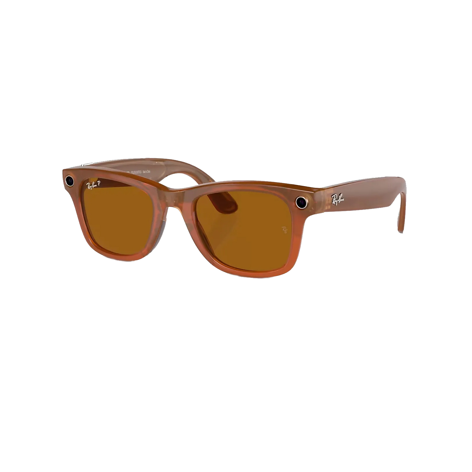 Смарт-окуляри Ray-Ban Meta Wayfarer Shiny Caramel Frame Brown Lenses ...
